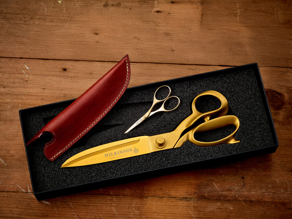 3 Piece Gold (TiN) Tailors Shear Set | Whiteley
